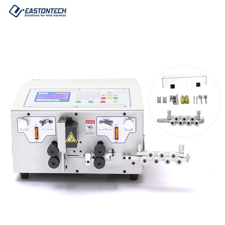EASTON EA03B Computerized Automatic Cable Wire Cutting Stripping Machine with Wire Cross Section of 0.1-8mm2