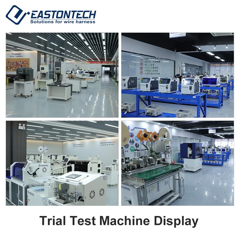 EASTON EA03B Computerized Automatic Cable Wire Cutting Stripping Machine with Wire Cross Section of 0.1-8mm2