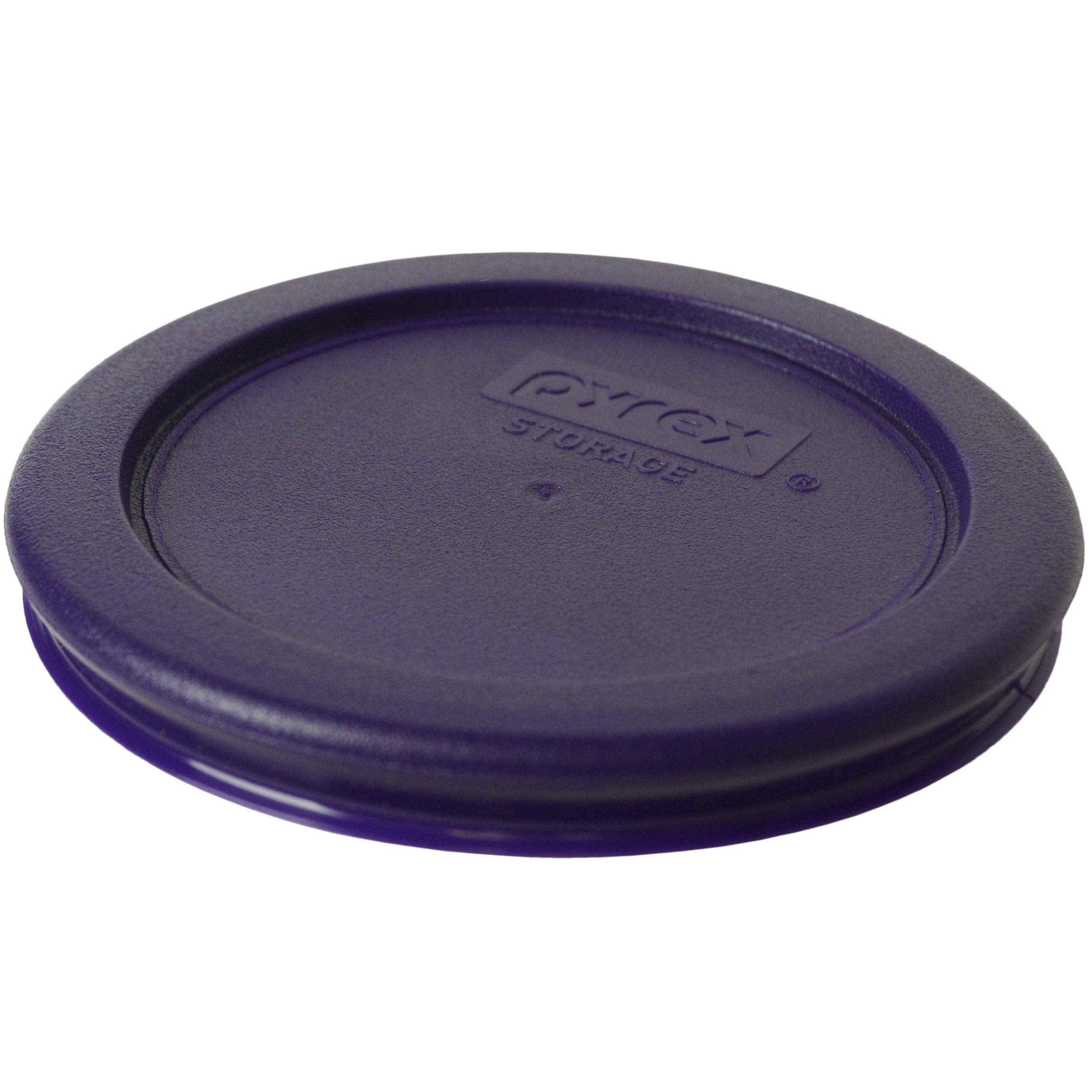 Pyrex (1 7202 Glass Bowl & (1) 7202-PC Plum Purple Lid Made in the USA