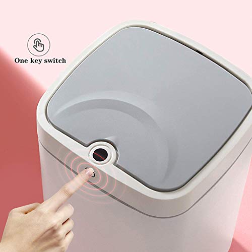CXDTBH 18L Automatic Touchless Intelligent Induction Motion Sensor Kitchen Trash Can Wide Opening Sensor Waste