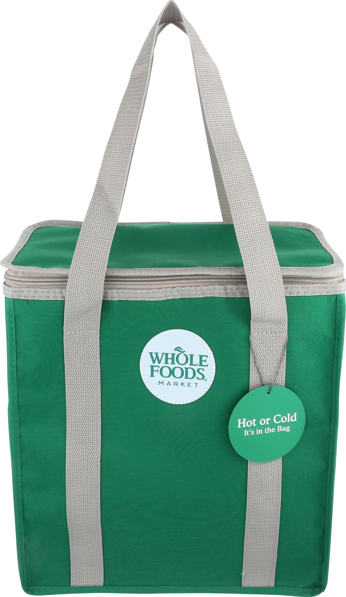 Whole Foods Market, Insulated Shopping Bag, Square, 3.5 Gallon