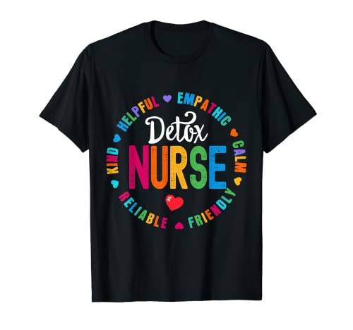 Detox Nurse Squad Appreciation Week Thank you T-Shirt