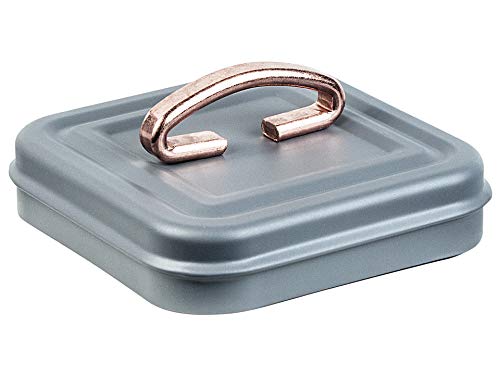 Saf-Care Design Canister Kitchen Cabinet Food Storage Containers, Pack of 3 Silver