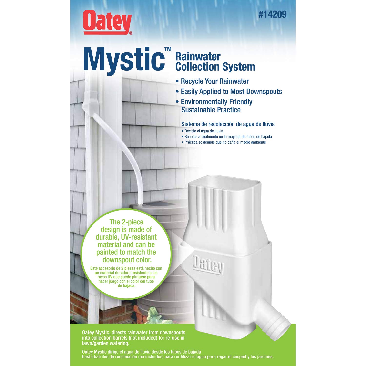 Oatey Mystic™ Rainwater Collection System