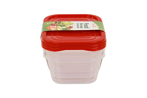 Mintra Home Storage Containers 1.3L (Red)