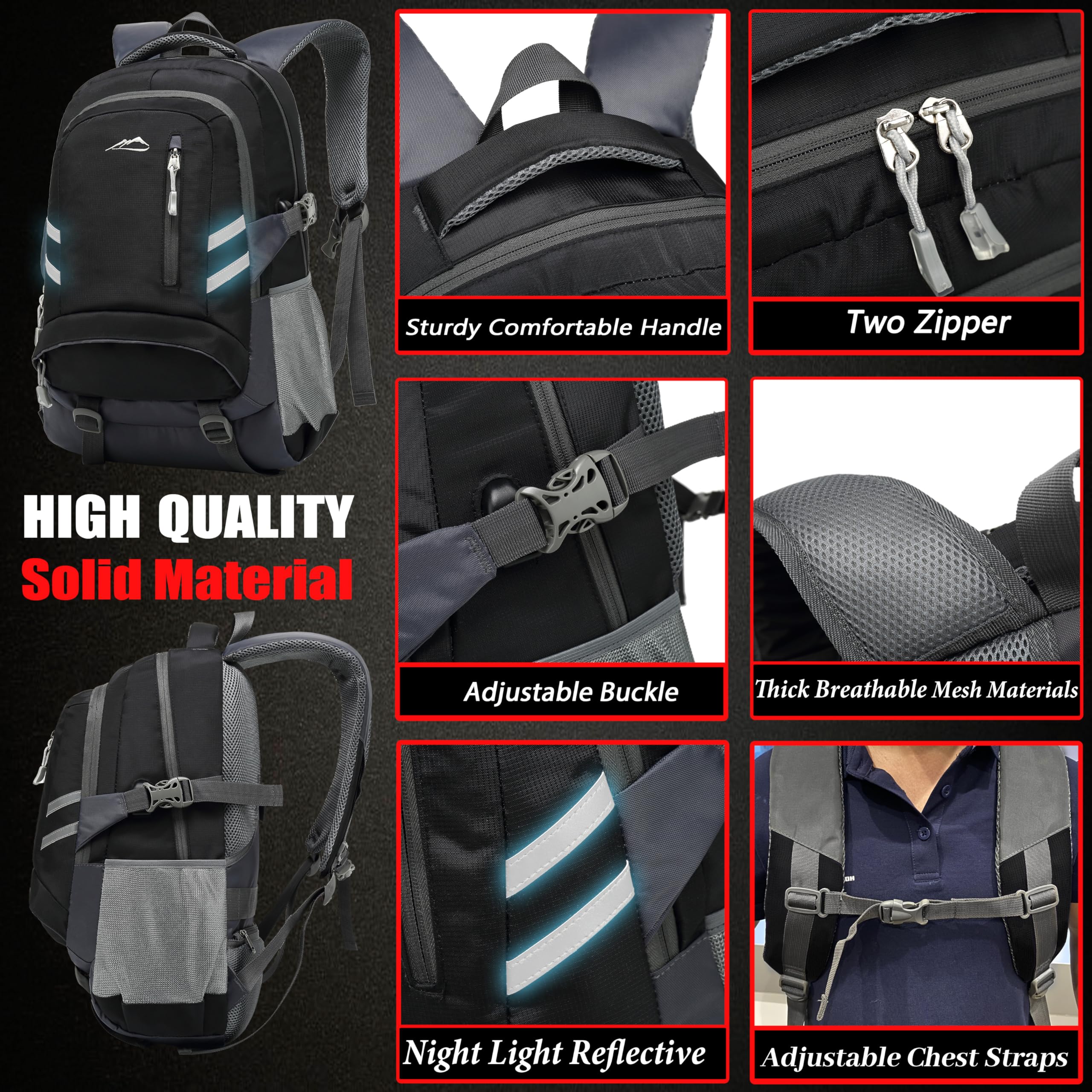 Backpack Bookbag for School College Laptop Travel Student ,Fit Laptop Up to 15.6 inch Multi Compartment with USB Charging Port Anti theft, Gift for Men Women (Purple)