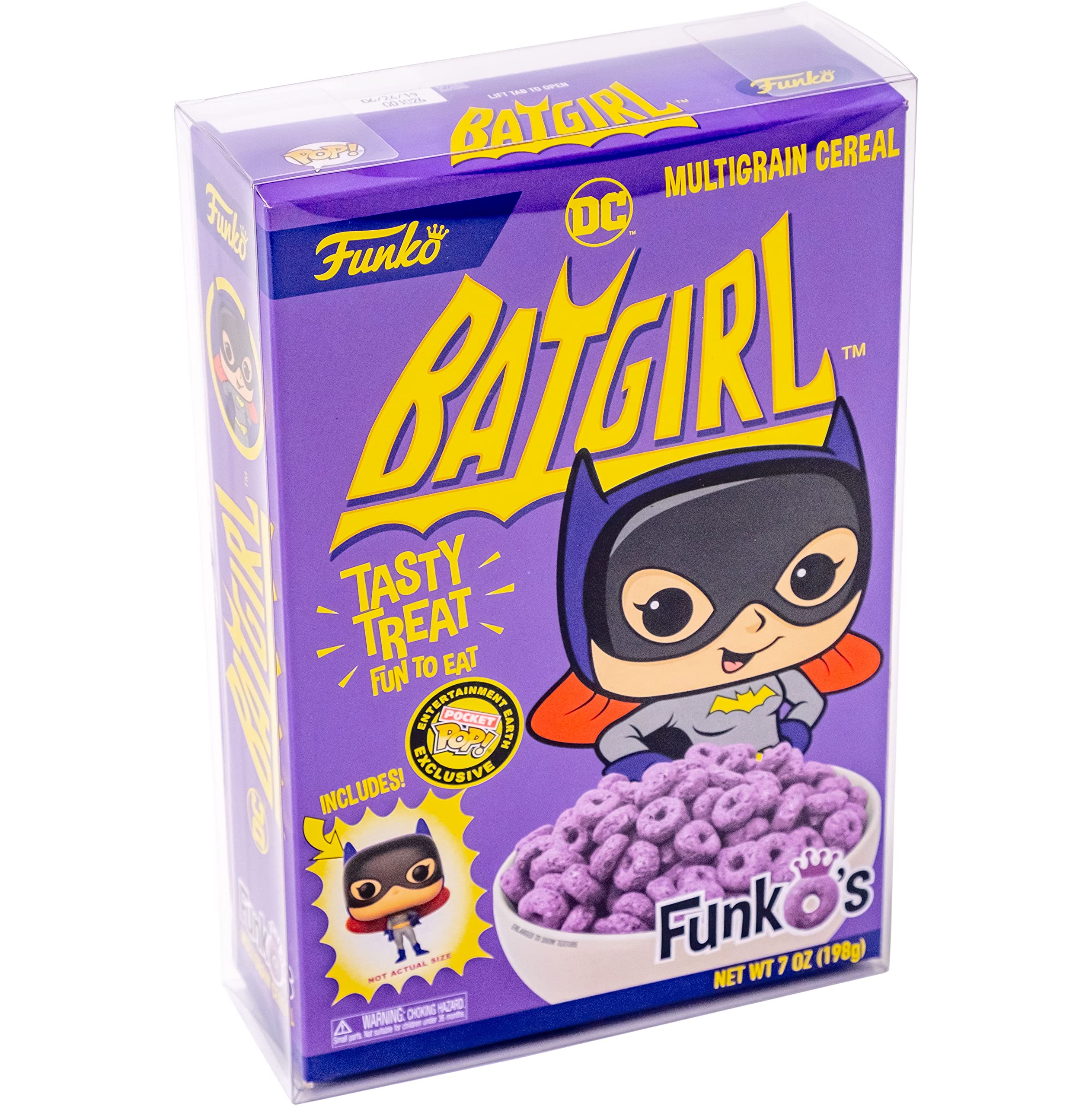 Viturio Pop Protector Case Compatible with Funko Pop Cereal Boxes, (2 Pack) Clear Plastic Box with Protective Film