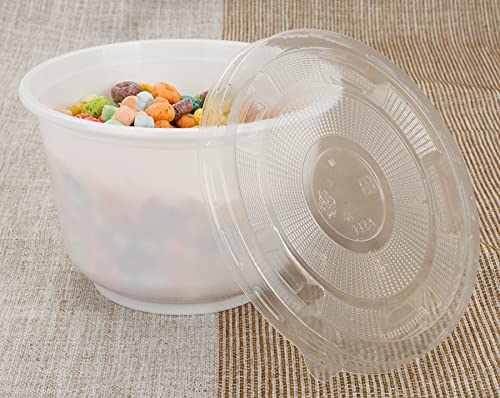 Golden Apple Meal prep containers 30oz-15sets [999ml] - Reusable Plastic Containers with Lids -BPA Free- Disposable Meal Prep Bowls - Microwavable, Freezer and Dishwasher Safe - Lunch Containers…