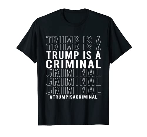 Trump Is A Criminal - Trump For Prison Men Women Vintage T-Shirt