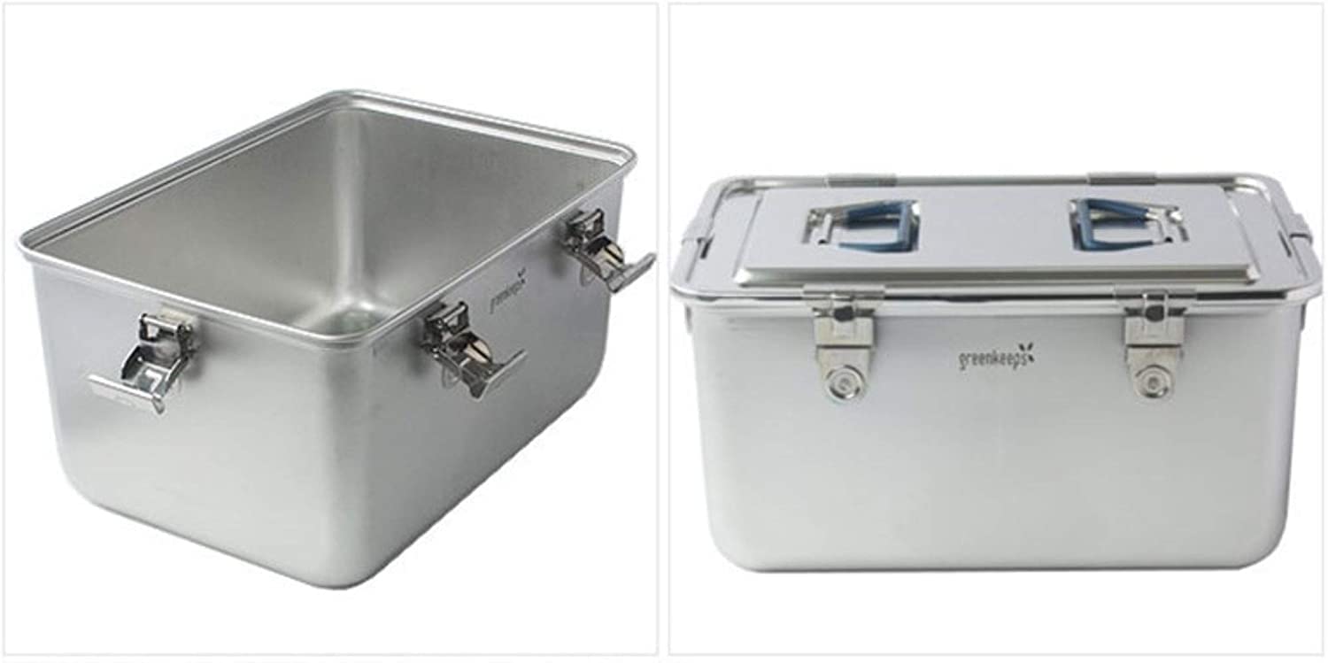 Greenkeeps All Stainless Steel Storage Airtight Food Container with Lid (11.5L (389 Oz))