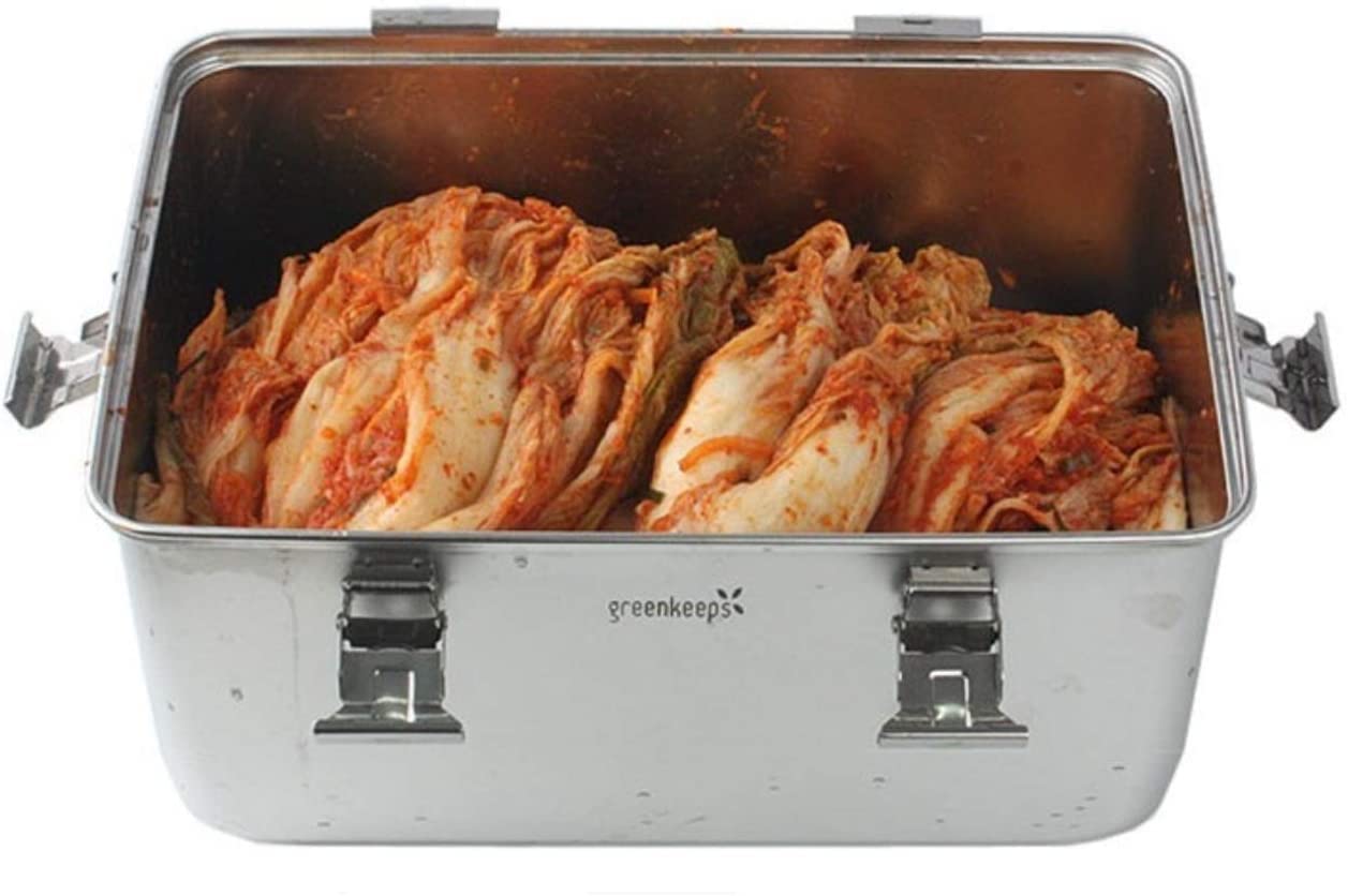 Greenkeeps All Stainless Steel Storage Airtight Food Container with Lid (11.5L (389 Oz))