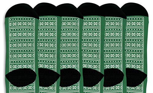 Christmas Joke Gifts Go Jesus It's Ya Birthday Winter Holiday Gift Socks 6-Pair Novelty Crew Socks
