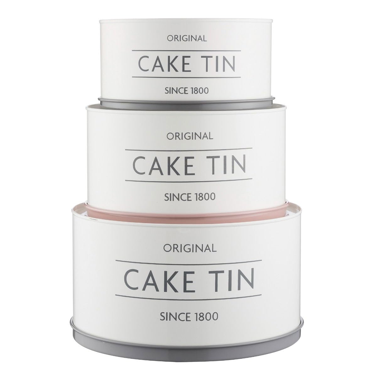 Mason Cash Innovative Kitchen Nesting Cake Tins, Set of 3