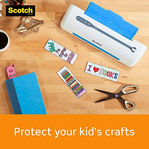 Scotch Brand PRO Thermal Laminator, Never Jam Technology Automatically Prevents Misfed Items, 2 Roller System, 9 inch (TL906)