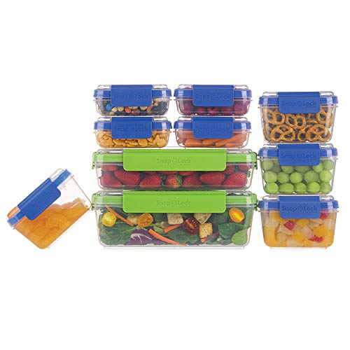 SnapLock by Progressive 20-Piece Container Set, 2, Multicolored