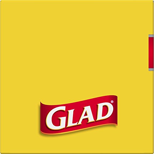 Glad Small Trash Bags - 4 Gallon White Trash Bag - 30 Count