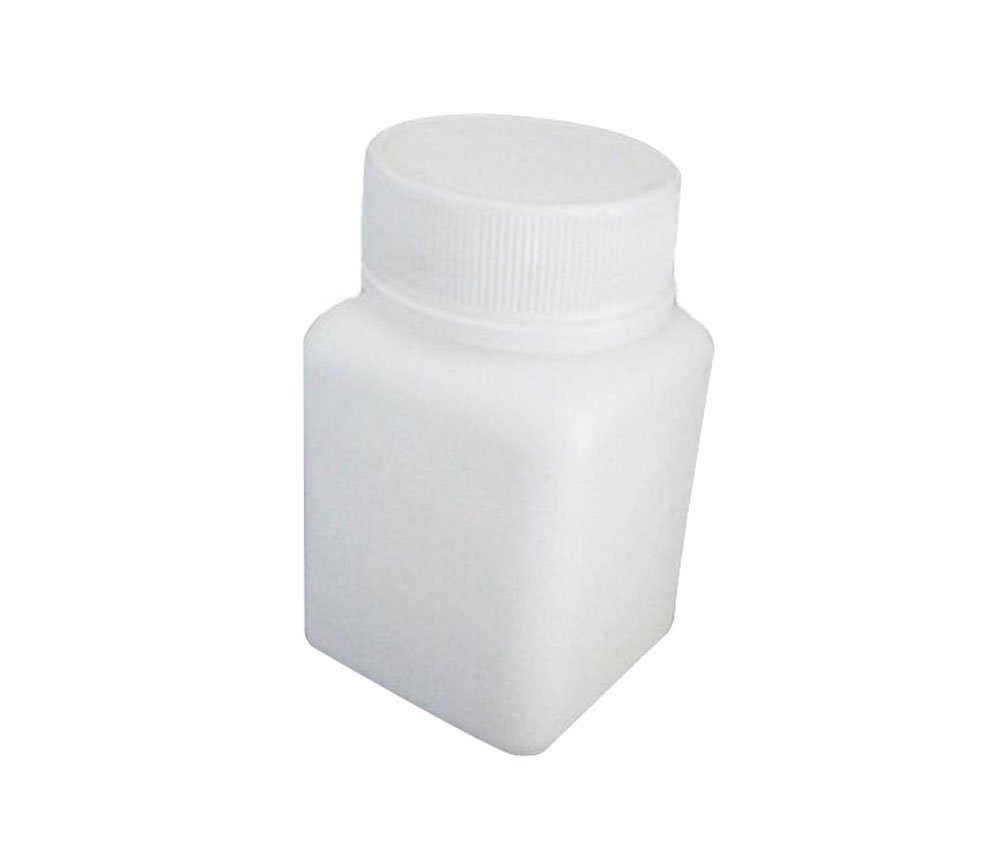 12Pcs 60ml/2oz Empty Portable White Square Plastic Solid Powder Bottles Holder Storage Container Case Box