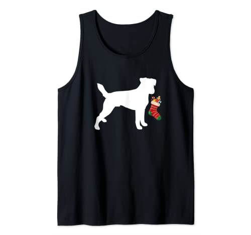 Jack Russell Christmas Stocking Stuffer Dog Tank Top