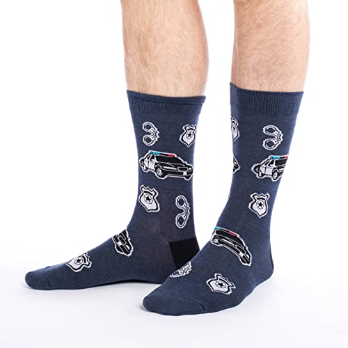 Good Luck Sock Men's Police Socks, Big & Tall