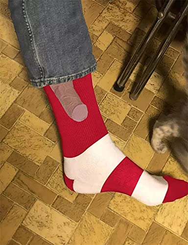 Show off Socks Mens Novelty Socks, Funny Casual Socks For Men And Women Fun Pattern Gag Gifts