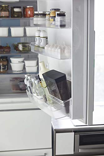 Yamazaki Home Tower Airtight Dry Food Storage Container With Sliding Lid | Kitchen & Pantry Organization | Cereal, Grains, Pasta, And Flour - Abs Plastic - 9.5 Cups, 2.3 Liters