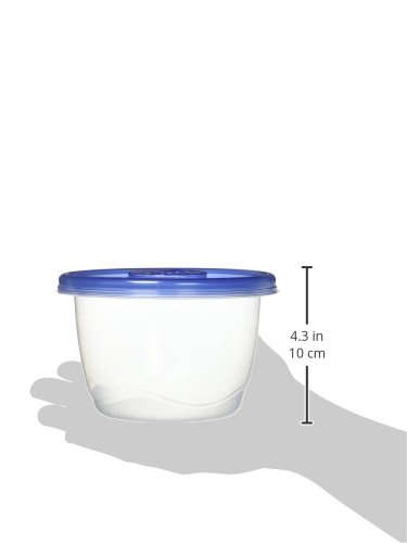 Glad Food Storage Containers - To Go Lunch Containers - 32 Ounce - 4 Containers