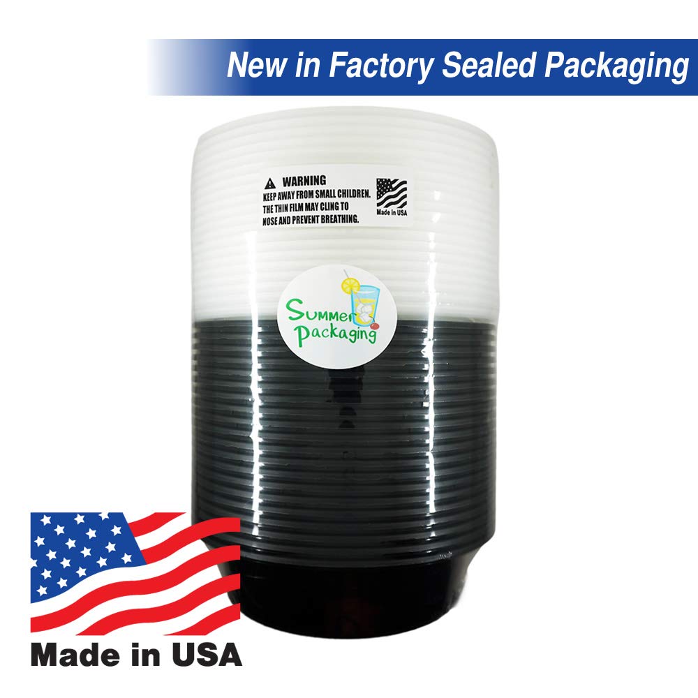 Pactiv [20 Sets] Round Meal Prep Containers with Lids, Food Storage, Take Out, Lunch Box, Portion Control, Microwave/Dishwasher/Freezer Safe, BPA Free, Factory Sealed, Made in USA (24 OZ - Medium)