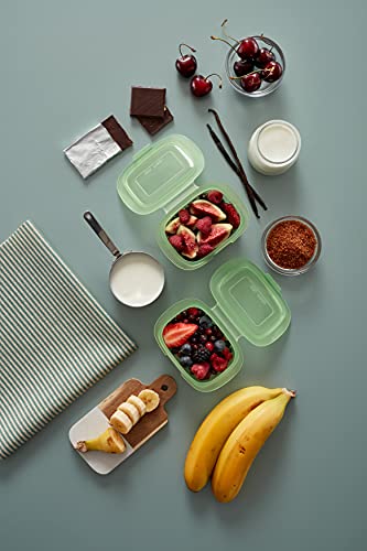 Lxe9kuxe9 Lekue Reusable Silicone Food Storage Box Container set of 3. Set includes: 0.2L, 0.5L, 1.0L