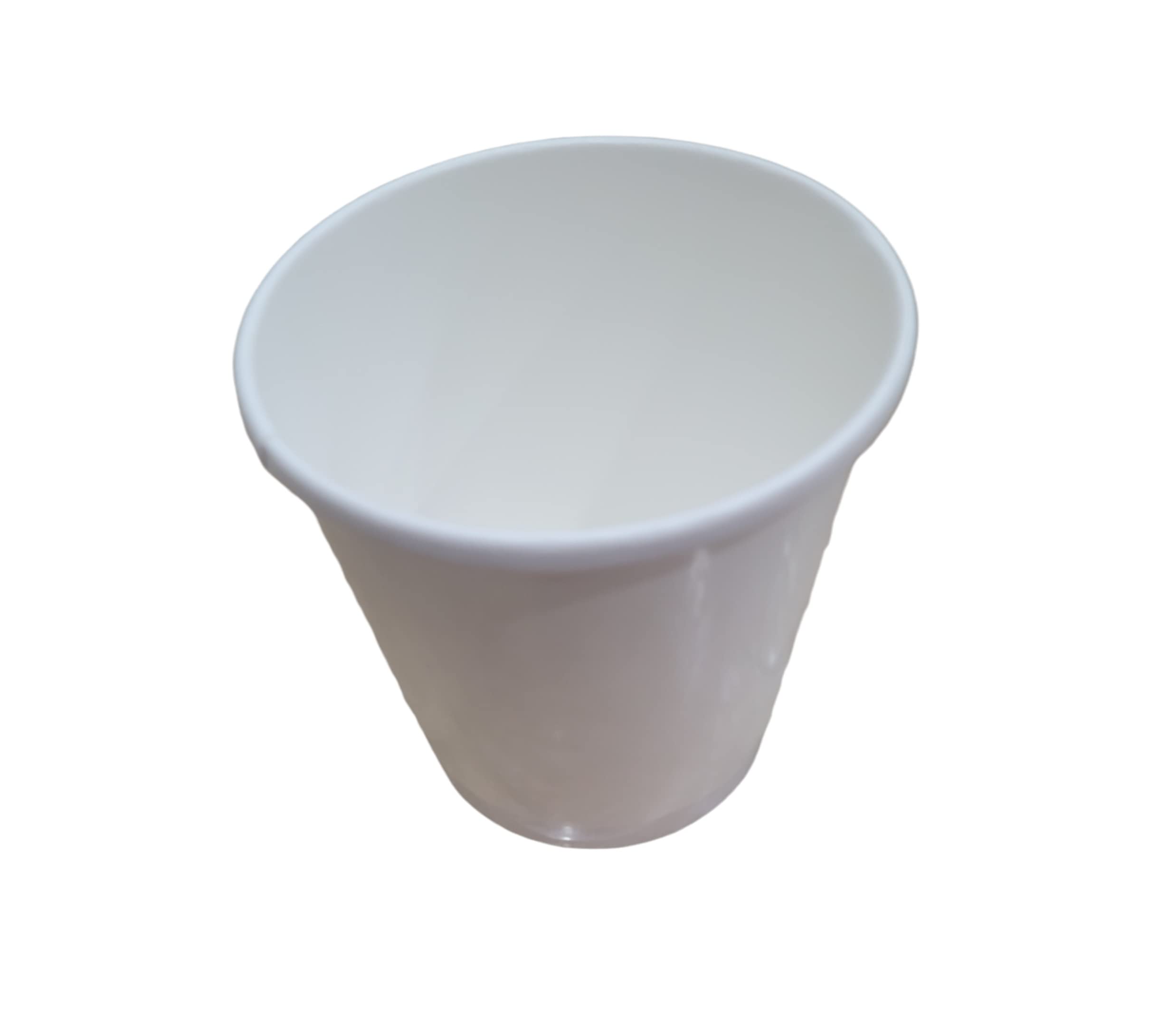 Popular Shop Stop 16 oz Paper Containers with Vented Lids for Soup, Ice Cream, To Go, 50 Cups and 50 Lids - White
