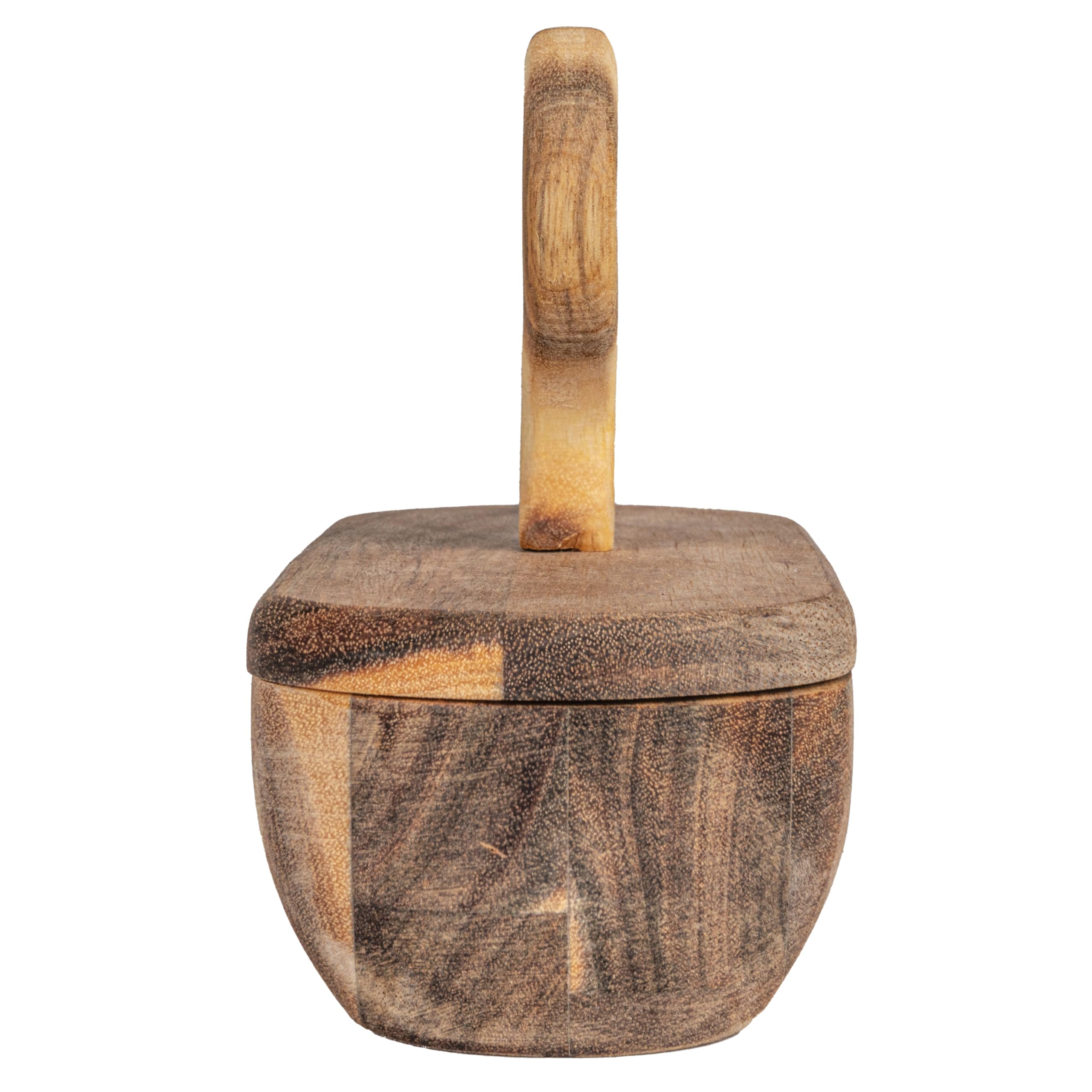Bloomingville Bloomingville Modern Acacia Wood Divided Container with Lid, Natural