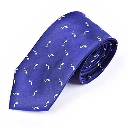 Maker V Men's Fertility Necktie - OBGYN gift - OBGYN Necktie - Gynecologist Gift - Fertility Doctor Gift - Men's Baby Gift - White Elephant Gift