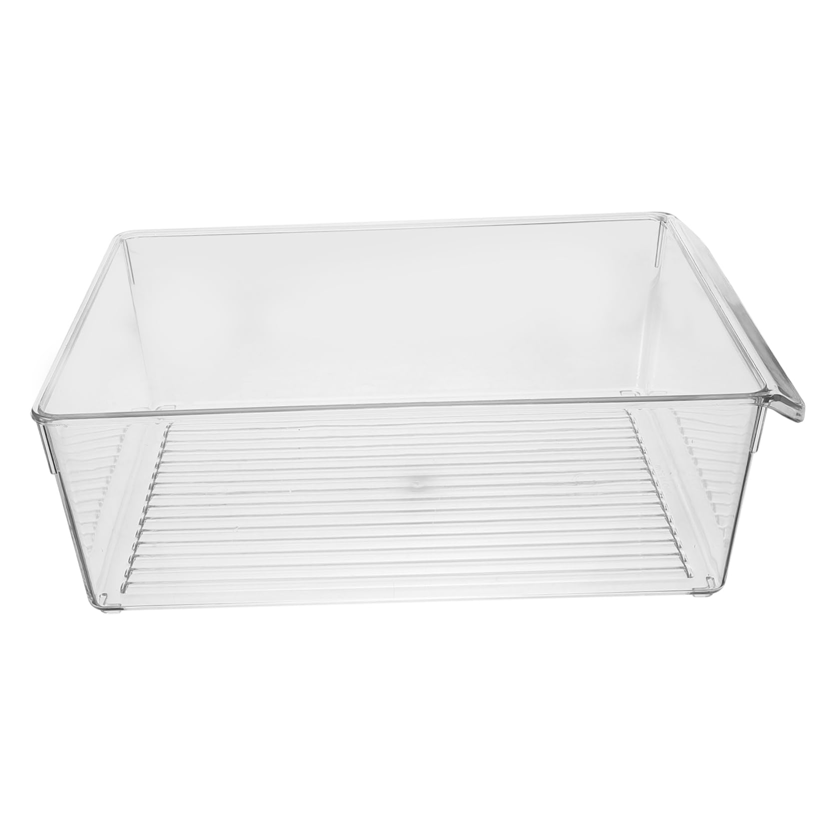 BESPORTBLE 1pc Boxes Refrigerator Storage Box Beverage Container Refrigerator Organizer Beer Container Refrigerator Container Pulling Type Container Refrigerator Box. Layered Drawer Beer Rack