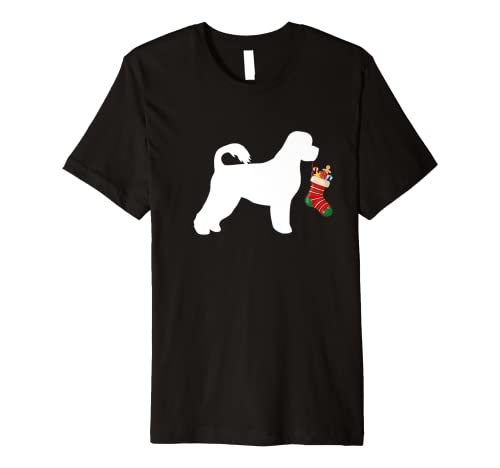 Portuguese Water Dog Christmas Stocking Stuffer Dog Premium T-Shirt