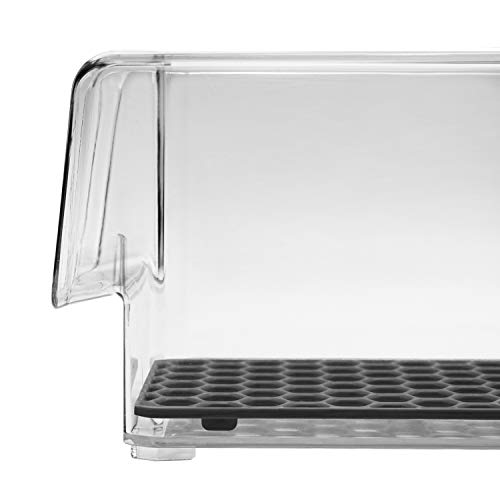 Spectrum Hexa in-Fridge Large Refrigerator Organizer Bin for Storage and Organization of Fruit Vegetables Produce and More, 8.5 x 4 x 4.25