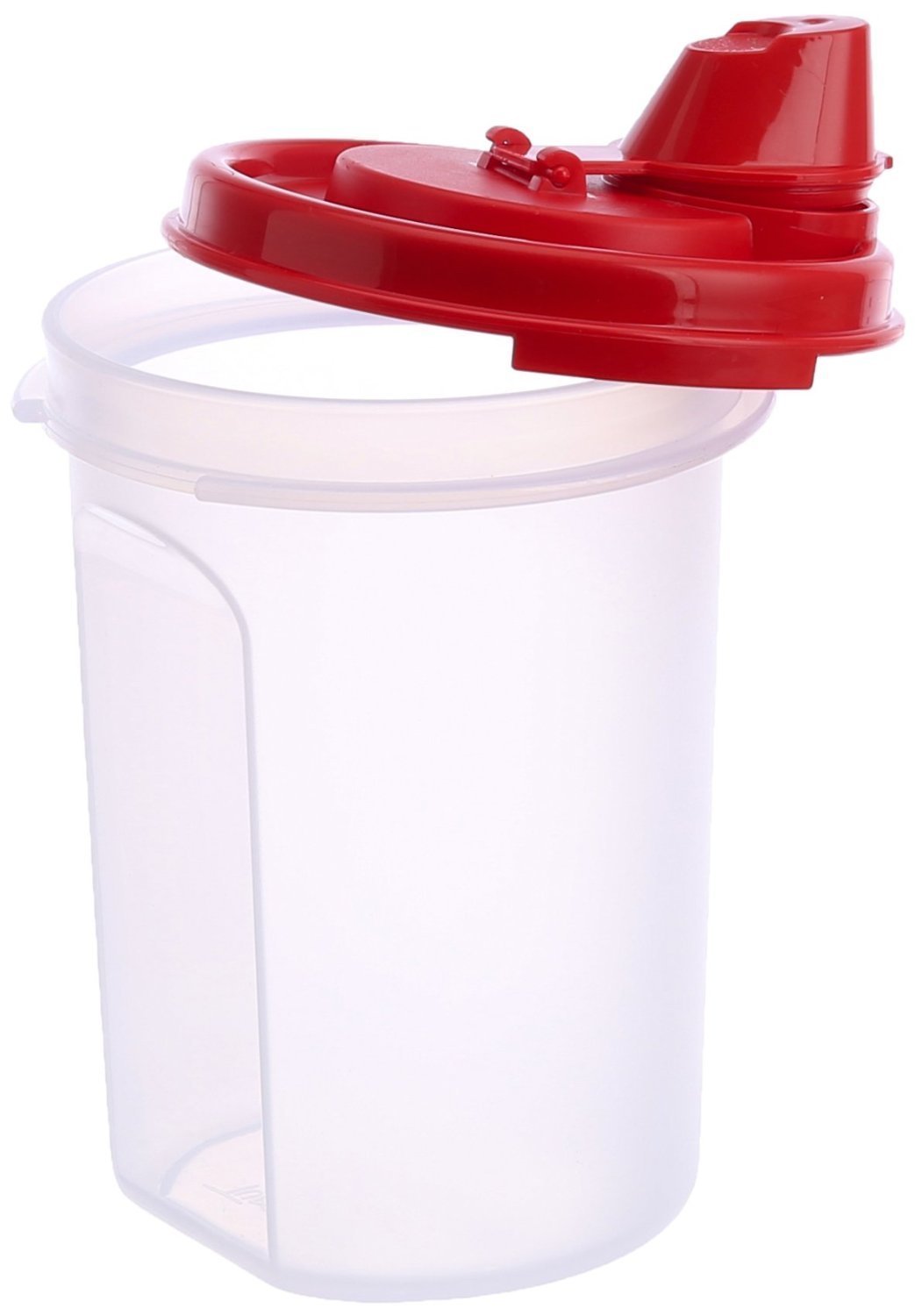Tupperware Magic Flow Container 440Ml, (Red)
