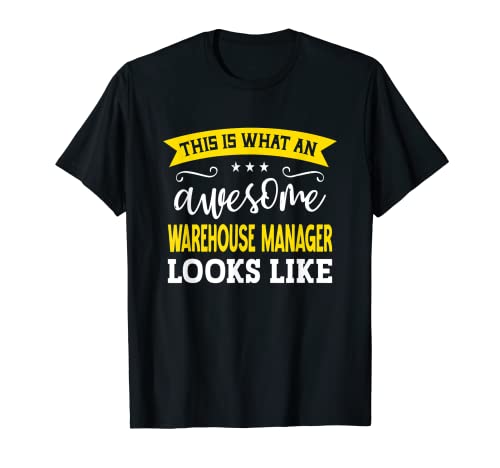 Warehouse Manager Job Title Employee Warehouse Manager T-Shirt