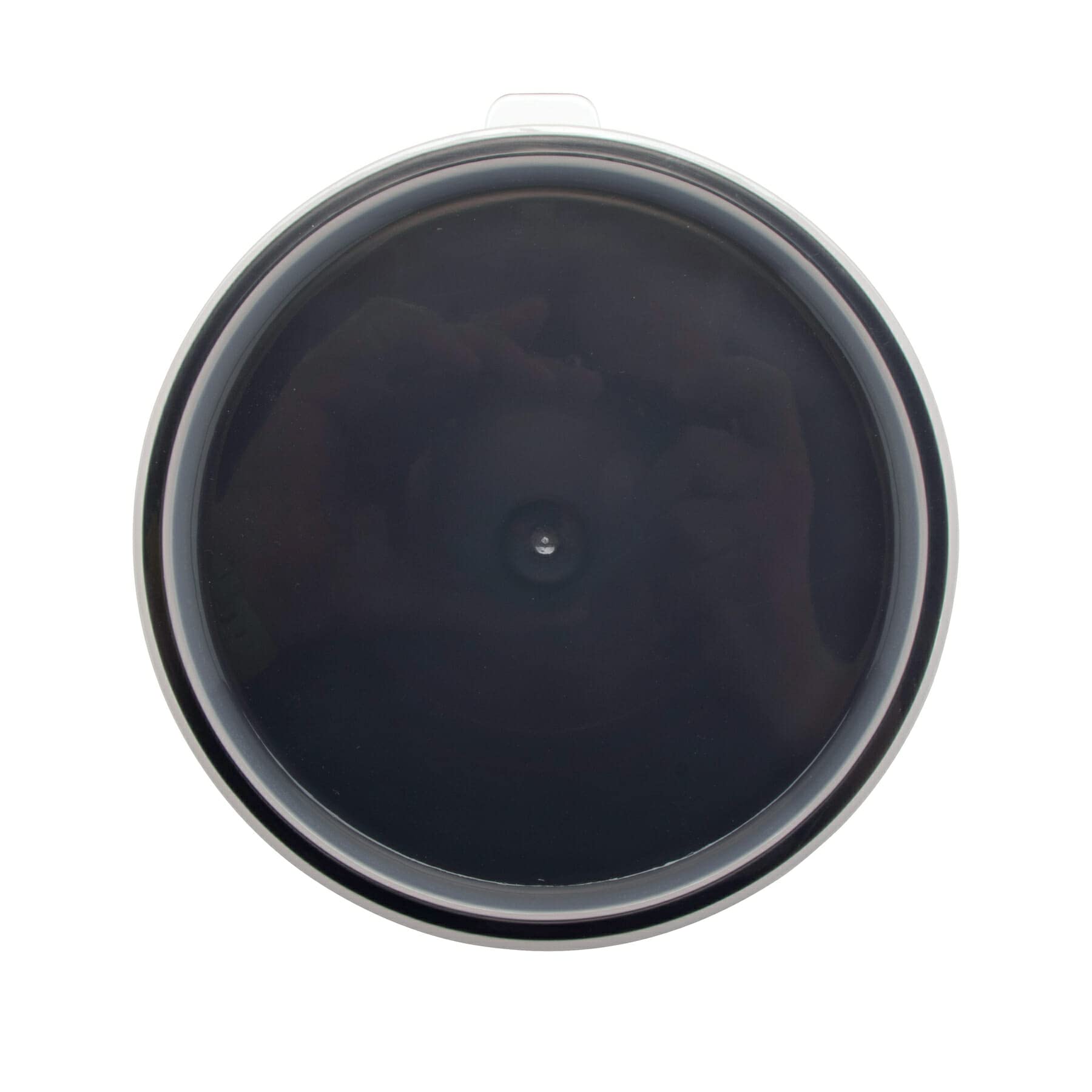 G.E.T. CR-0270-BK-EC Round Food Storage Crock w/ Lid, 2.7 Quart, Black (Set of 4)