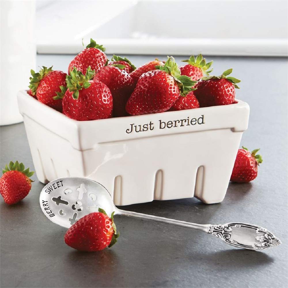 Mud Pie Just Berried Basket Set of 2