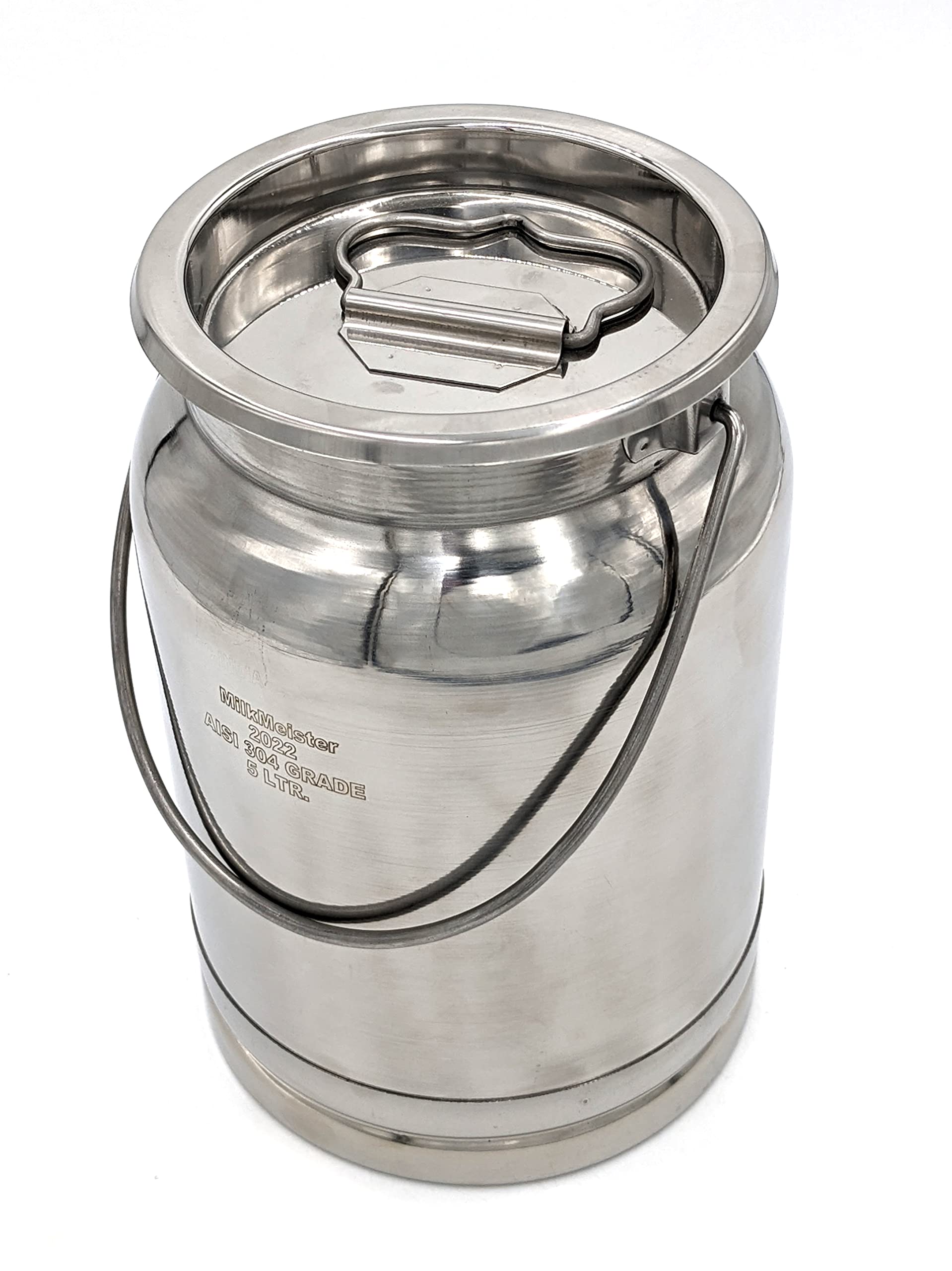 The Dairy Shoppe Stainless Steel Milk Can Tote (5 Liter)