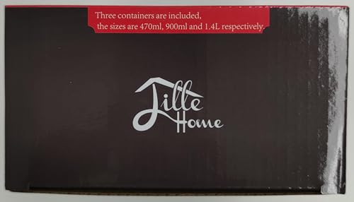 Lille Home Leak Proof Stainless Steel Lunch Snack Containers Set - Ideal for Educational Settings and Daycare - Nesting Trio with Silicone Lids - 47oz+30oz+16oz - Pink