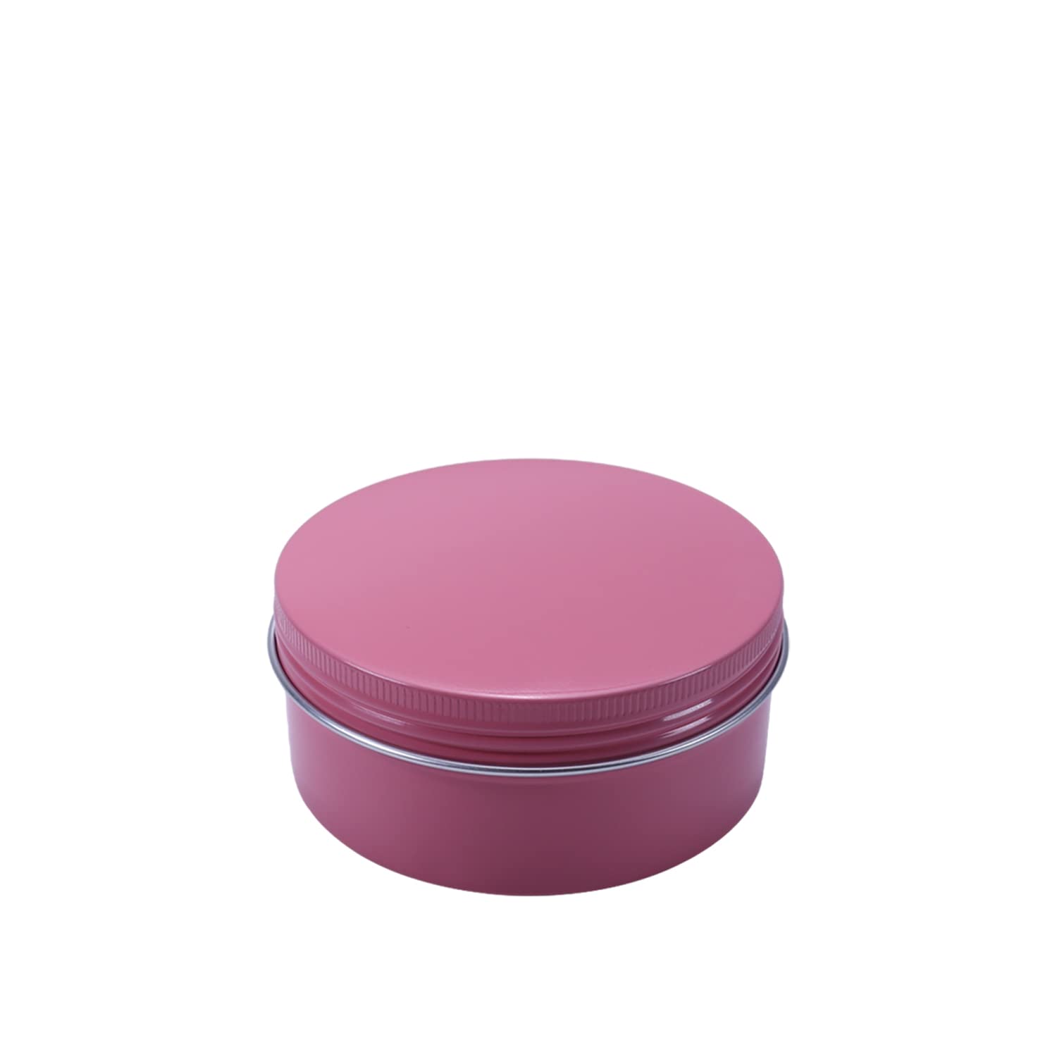 Bettomshin 12 Pack 5 oz Round Aluminum Cans Tin Can Screw Top Metal Lid Containers for Lip Balm, Crafts, Candles, Candies, 150ml