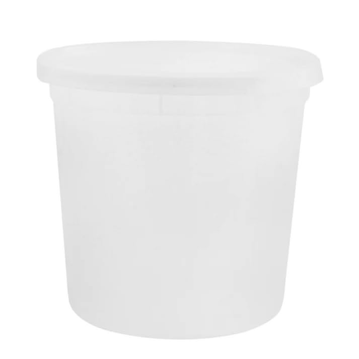 Nicole Fantini Deli Containers with Lids 86oz. Leakproof 10 Sets BPA-Free Plastic Food Storage Cups Clear Airtight Takeout Container Heavy-Duty,Microwaveable Freezer Safe Disposable/Reusable,BS2102