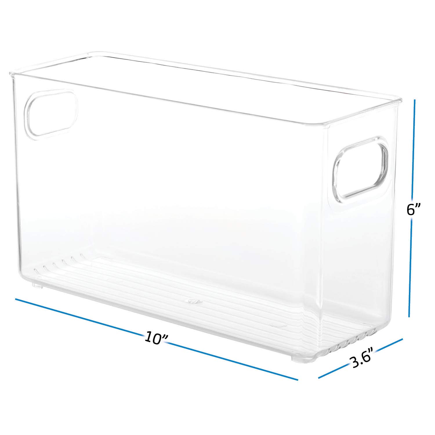 StorageBud Pantry Organization And Storage - Refrigerator Organizer Bins - Stackable Clear Fridge & Freezer Organizer - Great For Pantry, Storage, Fridge, Freezer