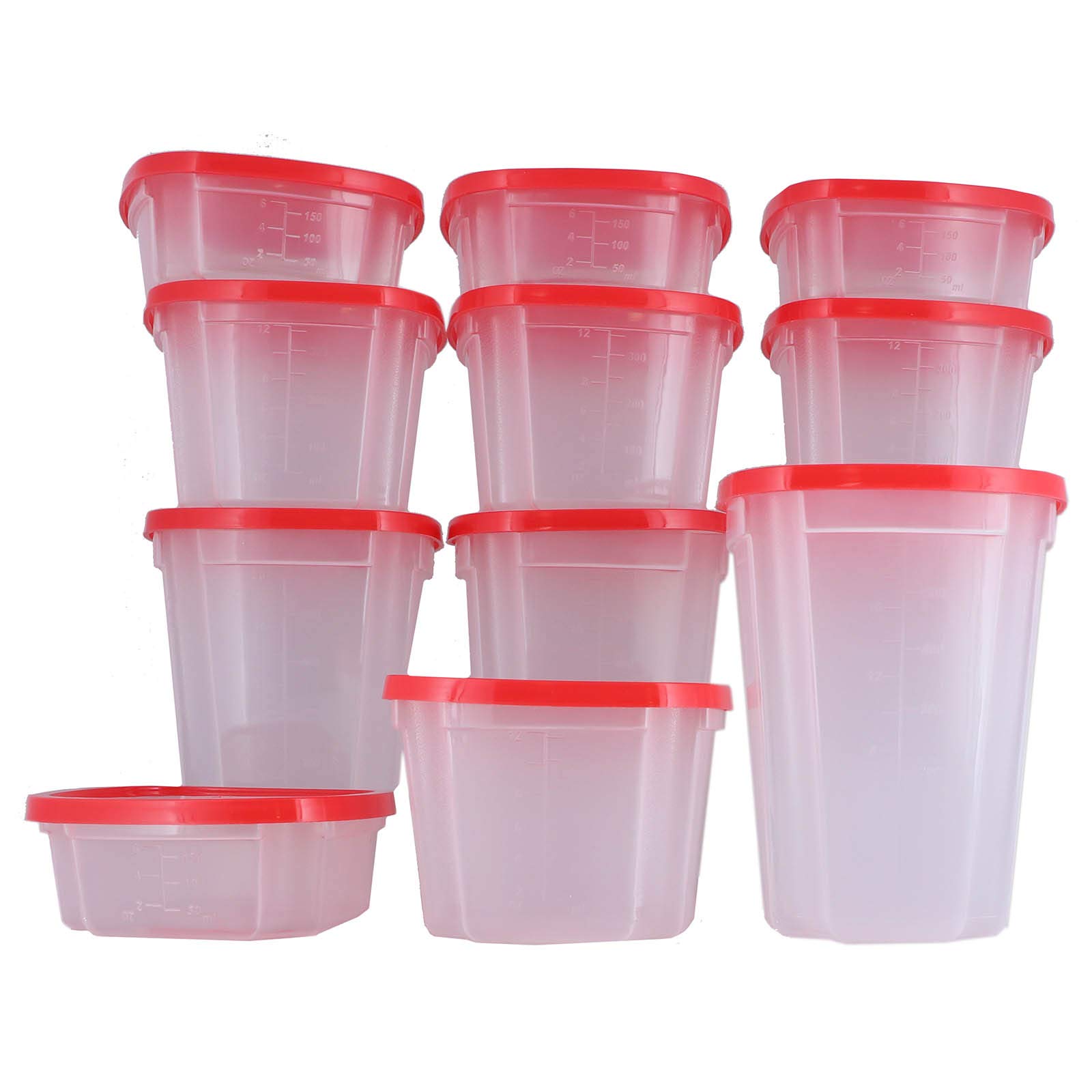 Expansion Pack For Use With Spin And Store Storage System As Seen on TV 12 Containers And Lids