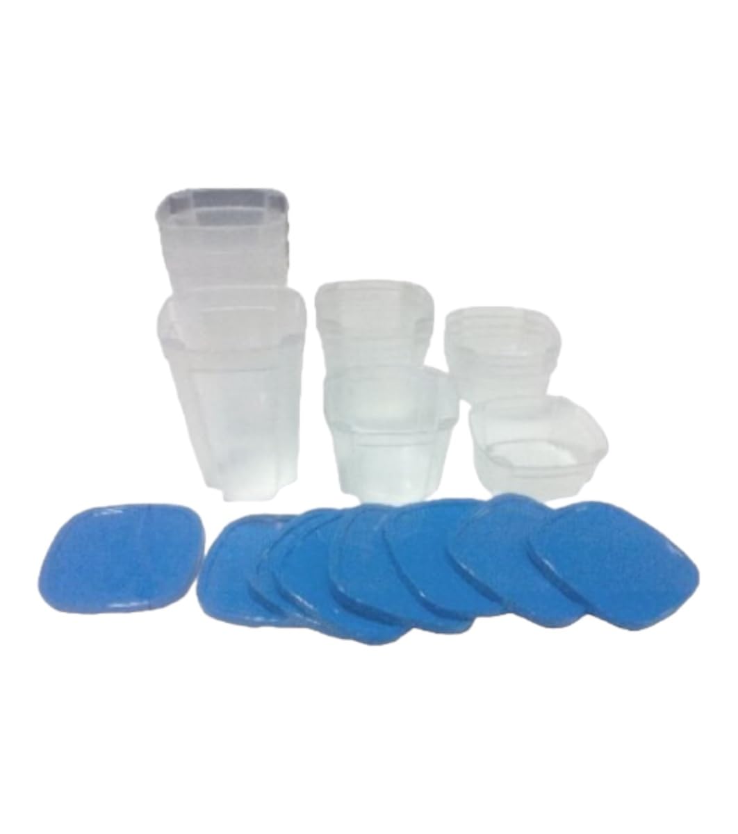 Expansion Pack For Use With Spin And Store Storage System As Seen on TV 12 Containers And Lids