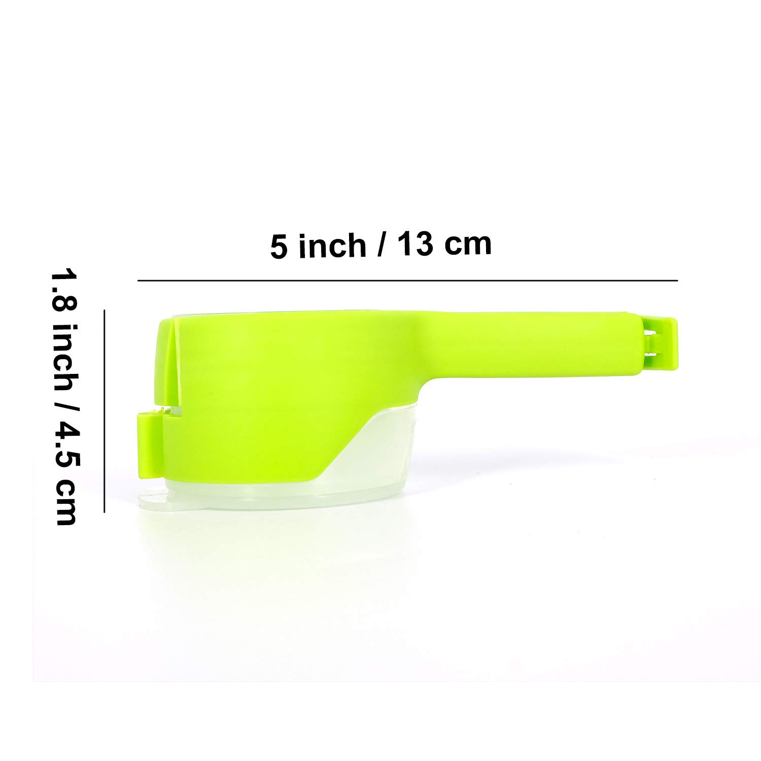 Mayata 4pcs/Set Multifunctional Snack Sealing Clip Food Tea Nut Bagged Food Moisture-Proof Discharge Spout Plastic Bag Clip Kitchen Tools