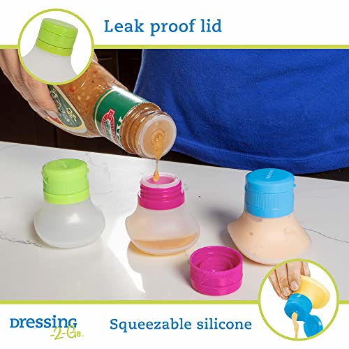 Evriholder Dressing 2 Go, 3 PACK, Colors May Vary, 3