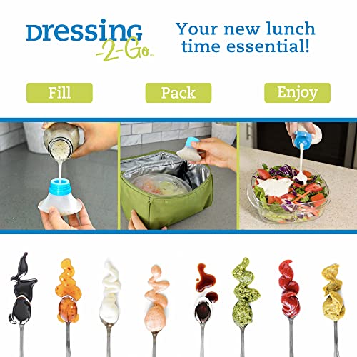 Evriholder Dressing 2 Go, 3 PACK, Colors May Vary, 3