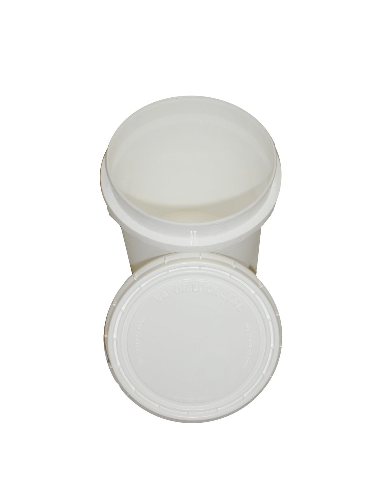 Kling Magnetics Superfos Vapor Lock HDPE Pint (16 oz) Container & Lid - Pack of 10
