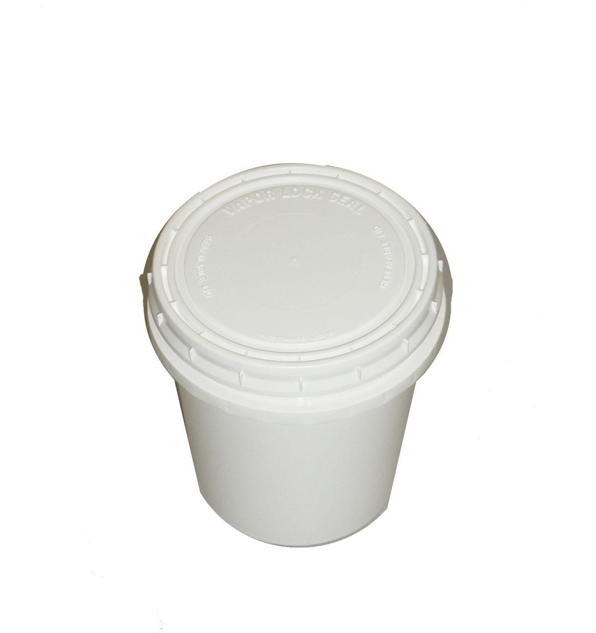 Kling Magnetics Superfos Vapor Lock HDPE Pint (16 oz) Container & Lid - Pack of 10
